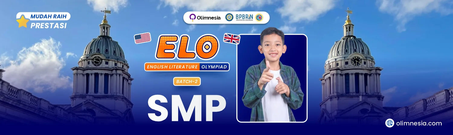 Olimnesia – ELO 2025 - English Literature Olimpiad Batch 2 (Tingkat SMP)